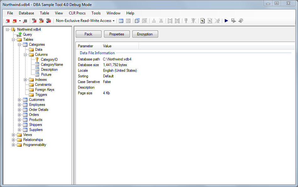 DBA Sample Tool